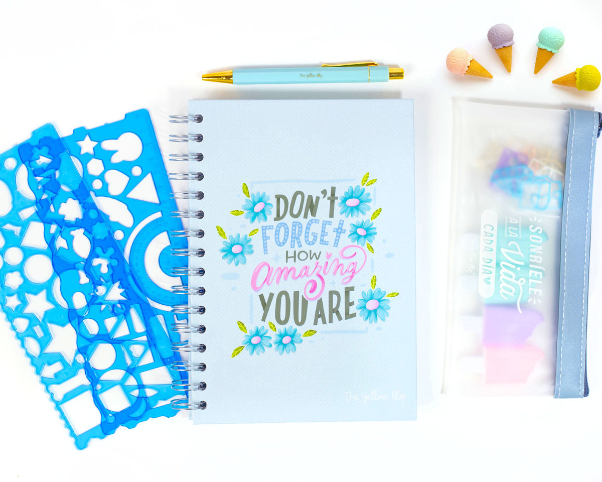 Kit Bullet Journal - Floral Sky – The Yellow Clip