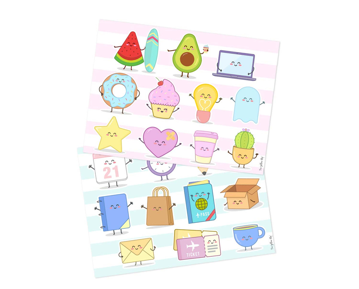 Stickers Personajes – The Yellow Clip