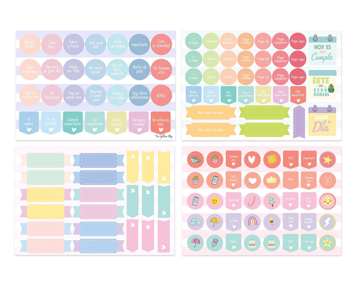 Planner Stickers – The Yellow Clip